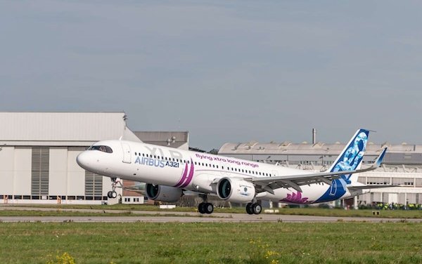 Airbus A321XLR with Pratt & Whitney engine receives EASA type certification