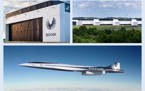 Boom Supersonic completes construction of the Overture superfactory. Boom
