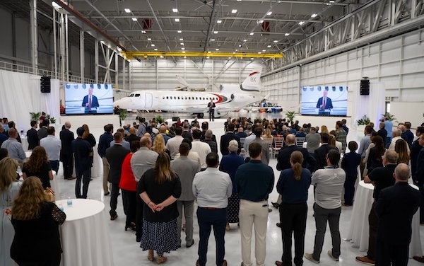 Dassault Aviation celebrates grand opening of Melbourne facility. Dassault