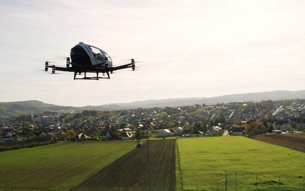 EHang Achieves one of the World's First Certificate of Unmanned ...