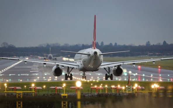 Gatwick Airport runway closed 'as surface breaks up'. Gatwick Airport has