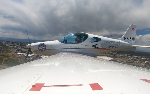 H55 redefines noise standards at major US airport. H55 electric aircraft