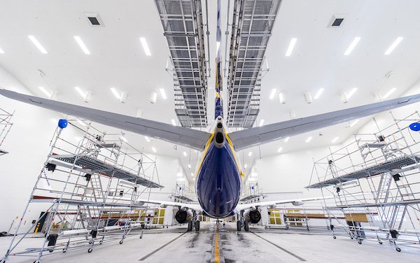 MAAS Aviation opens new world-class aircraft paint shop at Kaunas Airport.