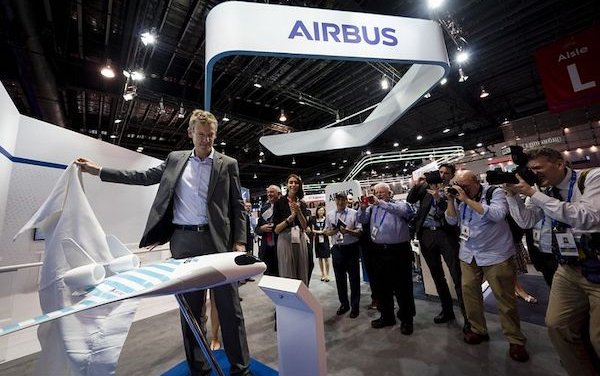 MAVERIC revealed by Airbus - blended wing aircraft demonstrator. Model