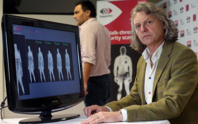New passenger scanner uses space technology to speed up airport security.