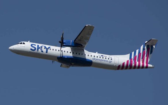 SKY express fleet modernisation with ATR 72-600. ATR and Greek airline SKY