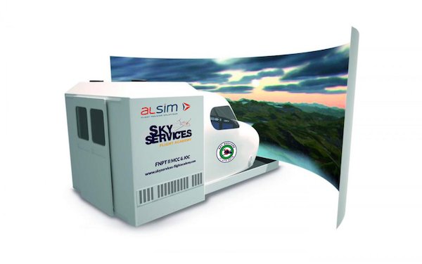 Sky Services Flight Academy becomes proud owner of an ALSIM ALX simulator.