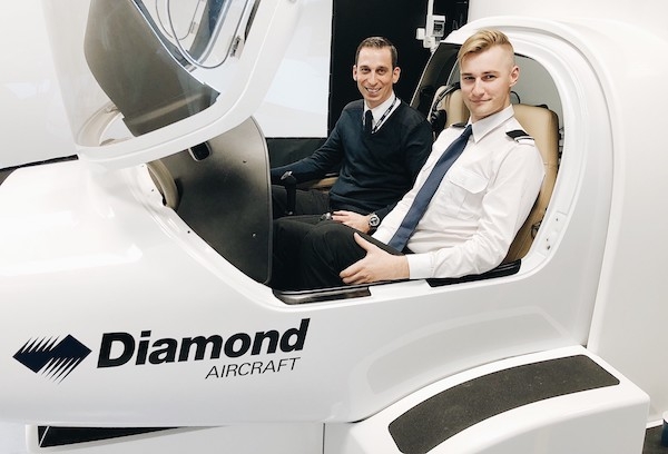 airBaltic Pilot Academy Receives Diamond Flight Simulator. airBaltic Pilot