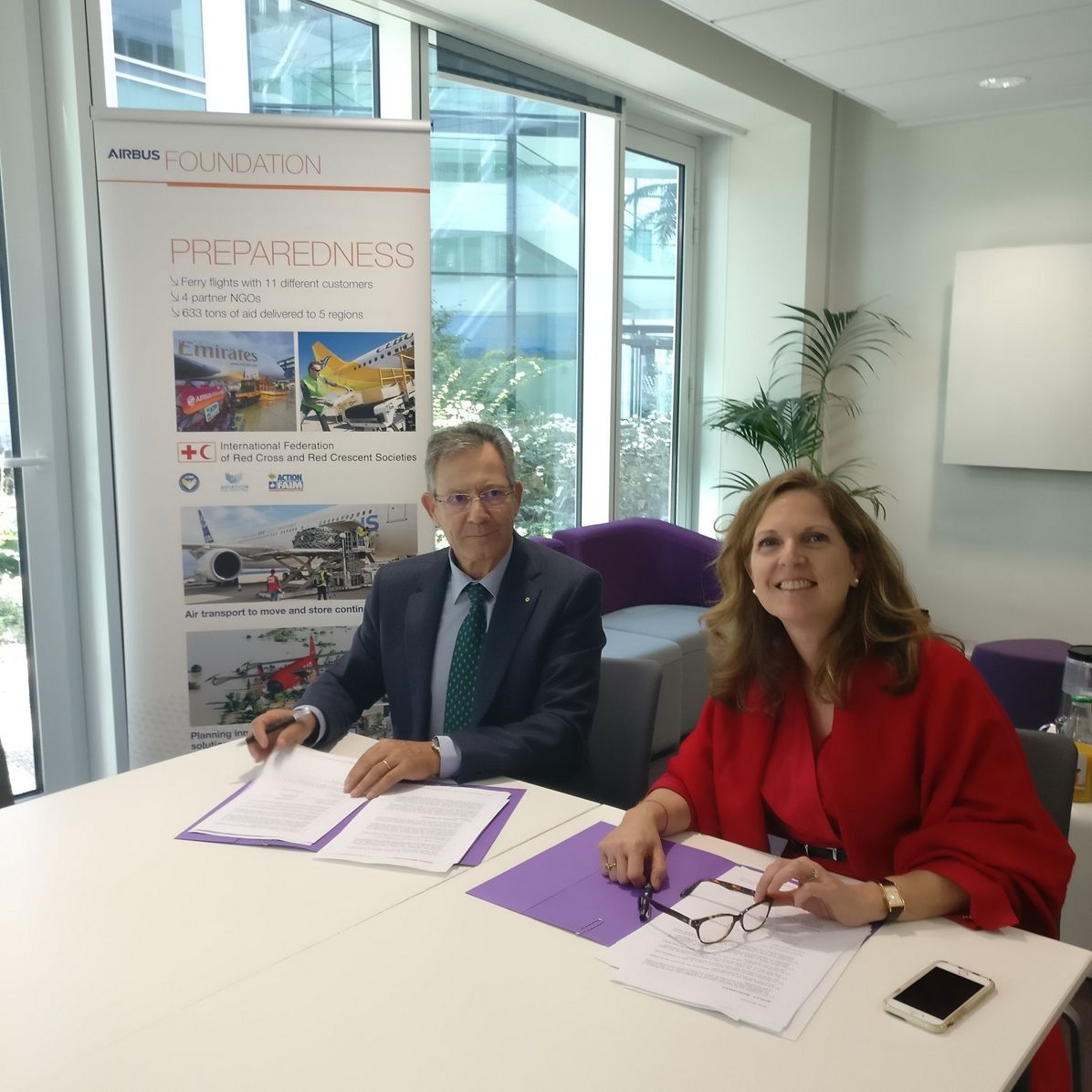 Airbus Foundation and the Spanish Red Cross Association to promote the ...