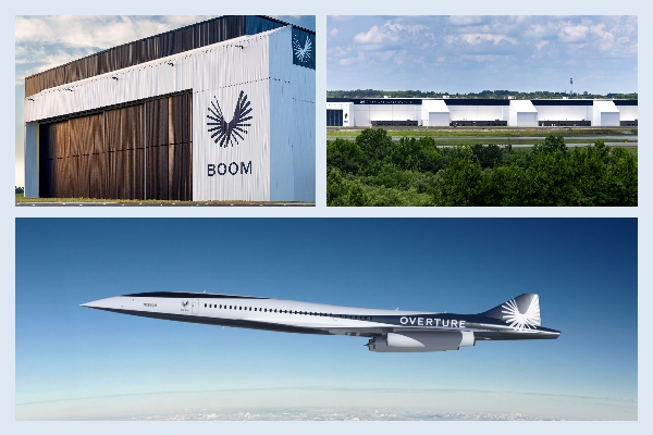 Boom Supersonic completes construction of the Overture superfactory. Boom