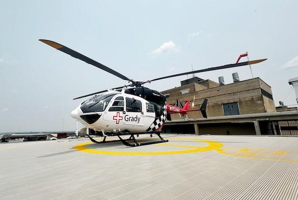 Grady launches emergency medical helicopter in partnership with Air Methods