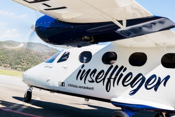 Next-gen island hopping - new Tecnam P2012 STOL joins Inselflieger fleet.