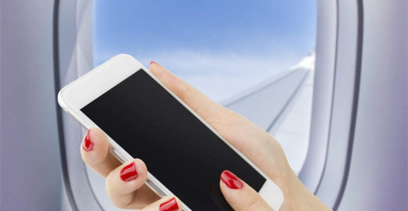 Passengers can reserve online for inflight shopping. Shopping above clouds