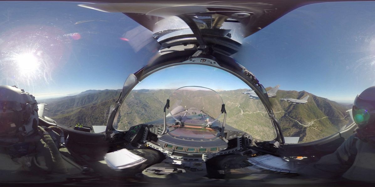 Taking to the skies aboard the Eurofighter Typhoon. pilot rsquo;s eye view