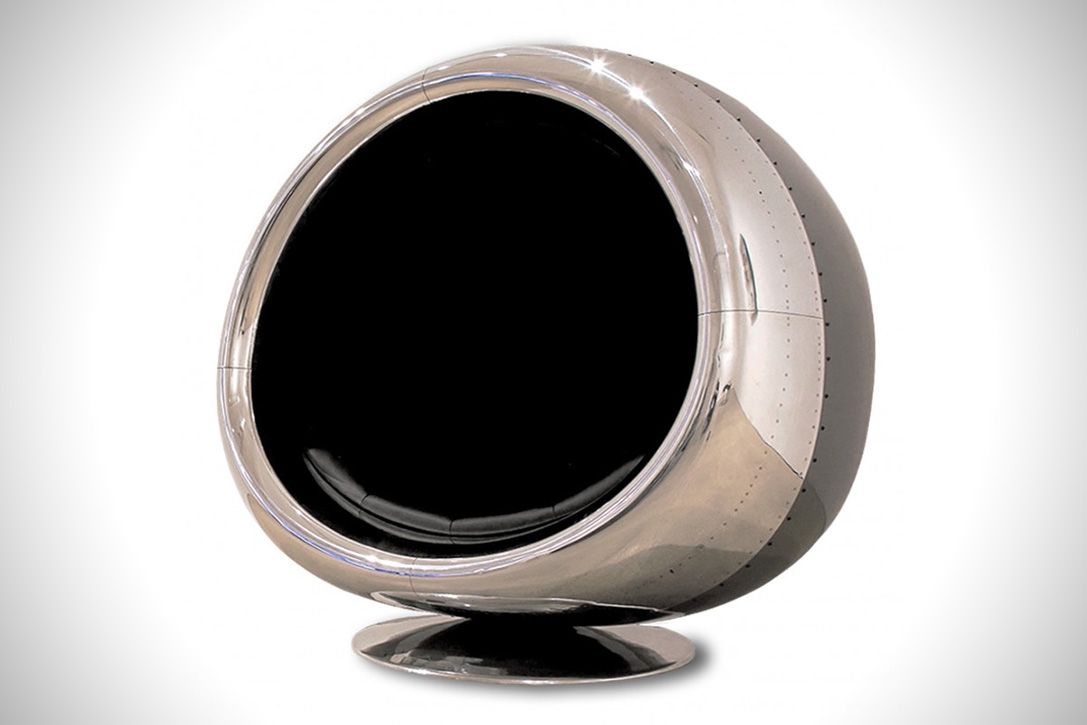 This Boeing 737 Jet Engine Chair Is Fit For A Supervillain. Ever wonder