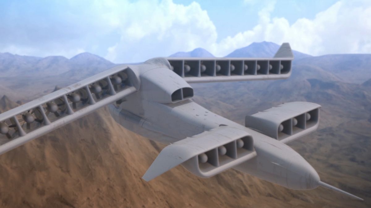 This wild new concept aircraft is electric, autonomous, and powered by ...