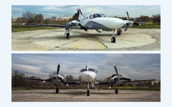 Euroairlines strengthens its aerotaxi service with its new Cessna 421C ...