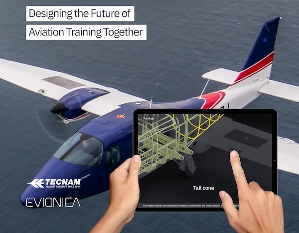 Tecnam and Evionica to design the future of aviation training. Tecnam and