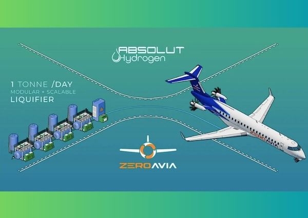 ZeroAvia and Absolut Hydrogen partner to develop liquid hydrogen ...